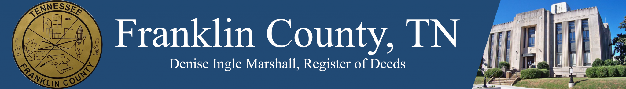 Standard Fees – Franklin County, TN – Register of Deeds